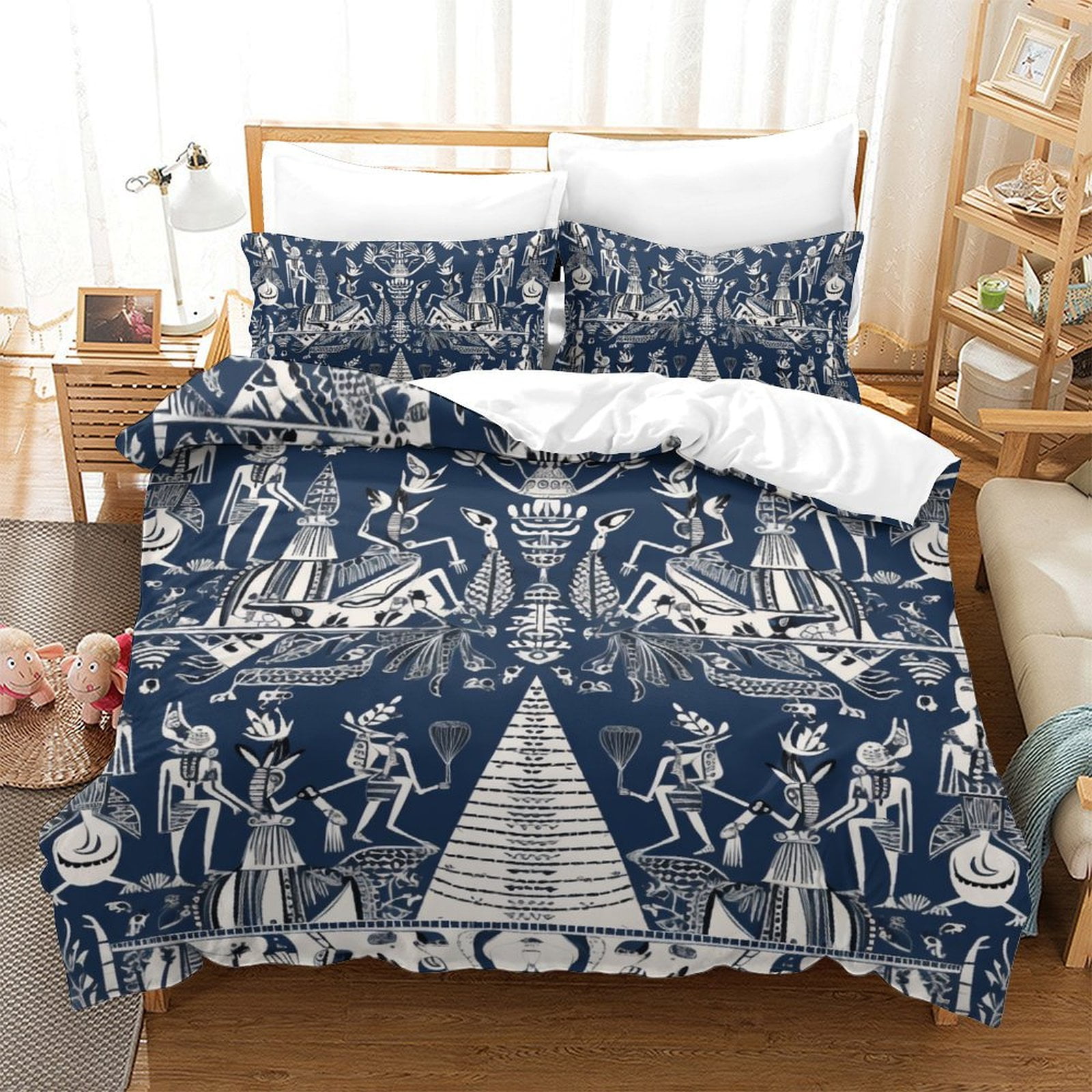 Superior Bedding Set Primitive Totem Printed Duvet Cover Quilt Cover ...