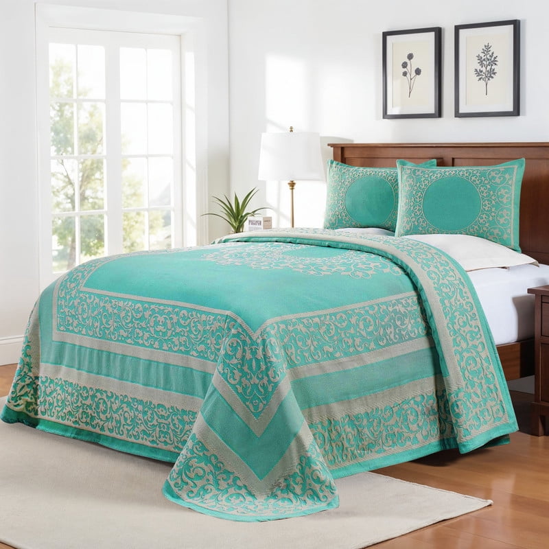 Superior Bohemian Mandala Lightweight Cotton Blend Woven Jacquard ...