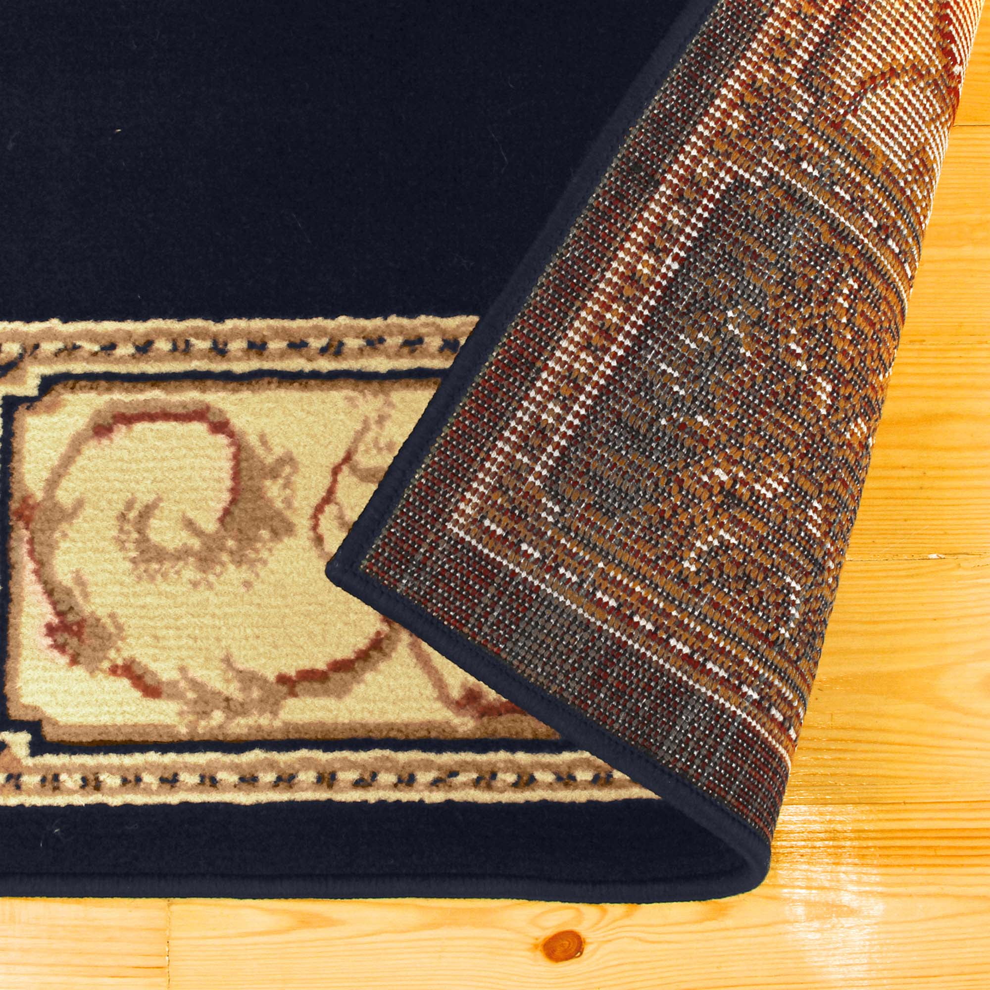 Superior Classic Elegant Floral Medallion Power-Loomed Indoor Area Rug ...