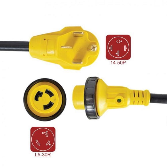 50 Amp to 30 Amp Adapters in RV Adapters - Walmart.com