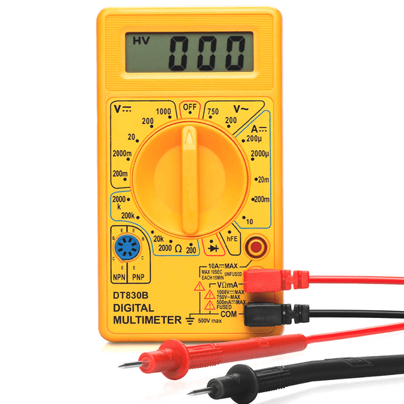 Superior Electric T3000 Digital Multimeter Diode & Transistor Tester AC ...