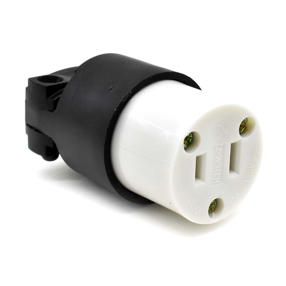 Superior Electric YGA015F 2-Prong 15A-125V NEMA 1-15R Straight ...