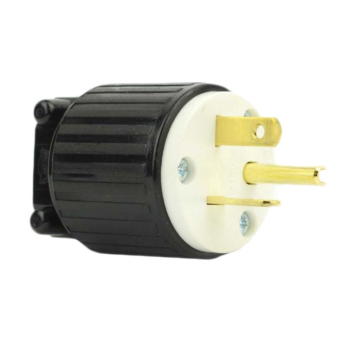 Superior Electric YGA021 Plug 3 Wire, 20 Amps, 125V, NEMA 5-20P ...