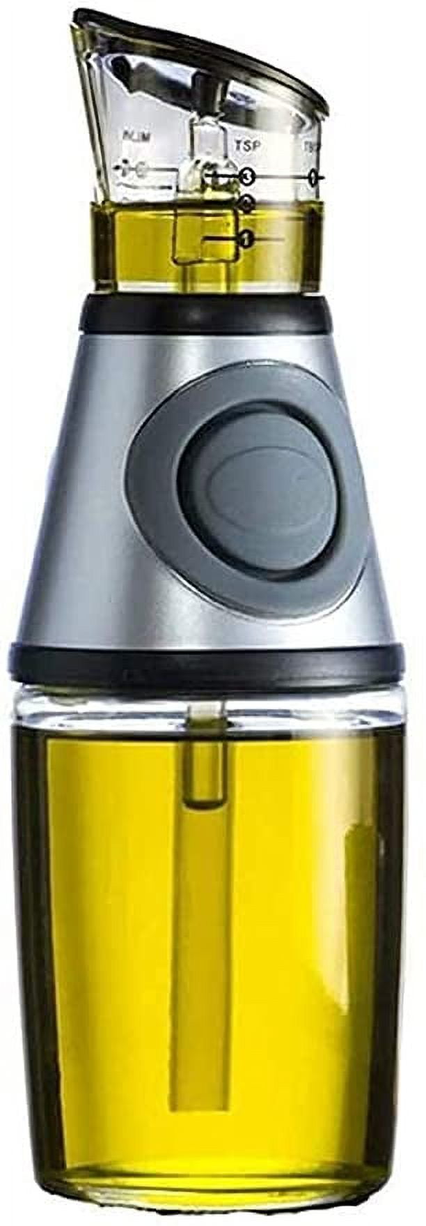 Superior Glass Oil and Vinegar Dispenser,Measuring Oil Pourer for ...