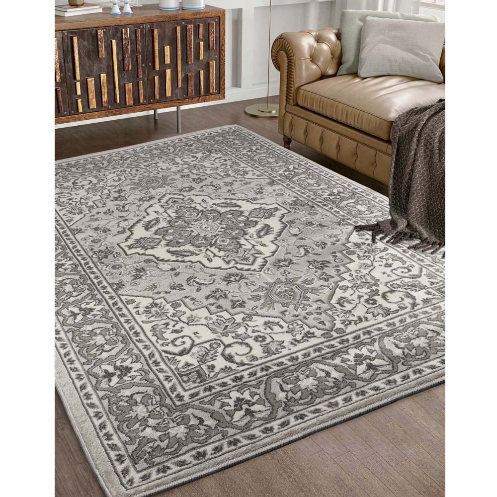 Superior Glendale Oriental Medallion Indoor Area Rug, 5'x8', Rivulet ...