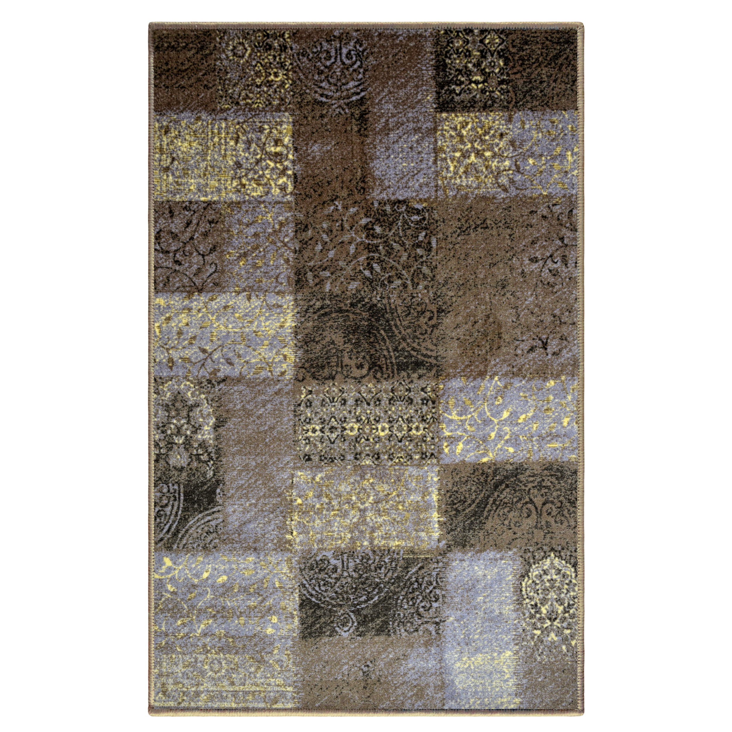 Endurance 6' x 9' Oval Area Rug in color Brown - Walmart.com