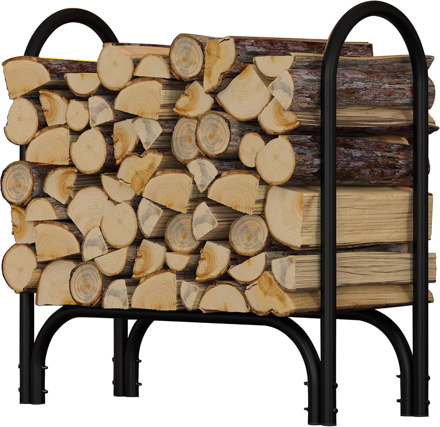 Superior Hub Firewood Rack Log Holder,Log Storage Holder,Storage Rack ...
