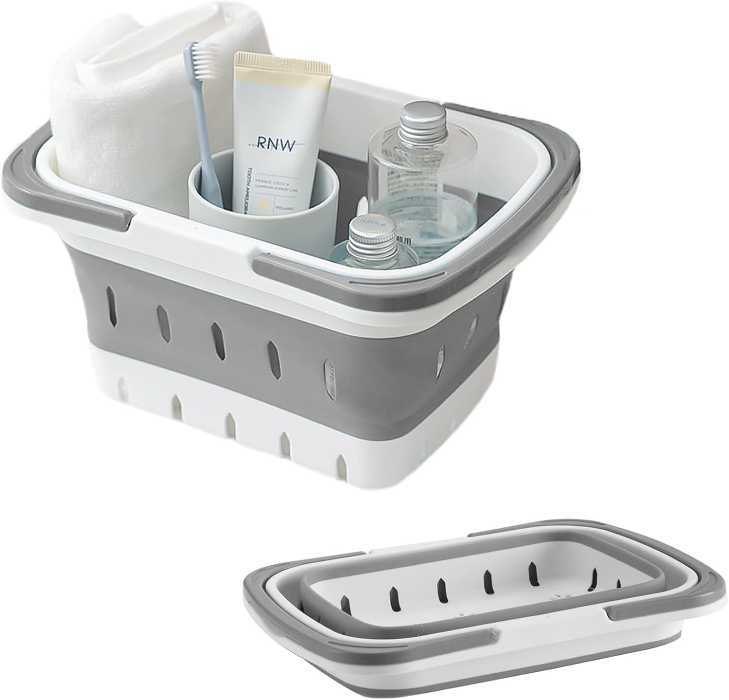 Superior Hub Portable Plastic Shower Caddy Basket - Versatile ...