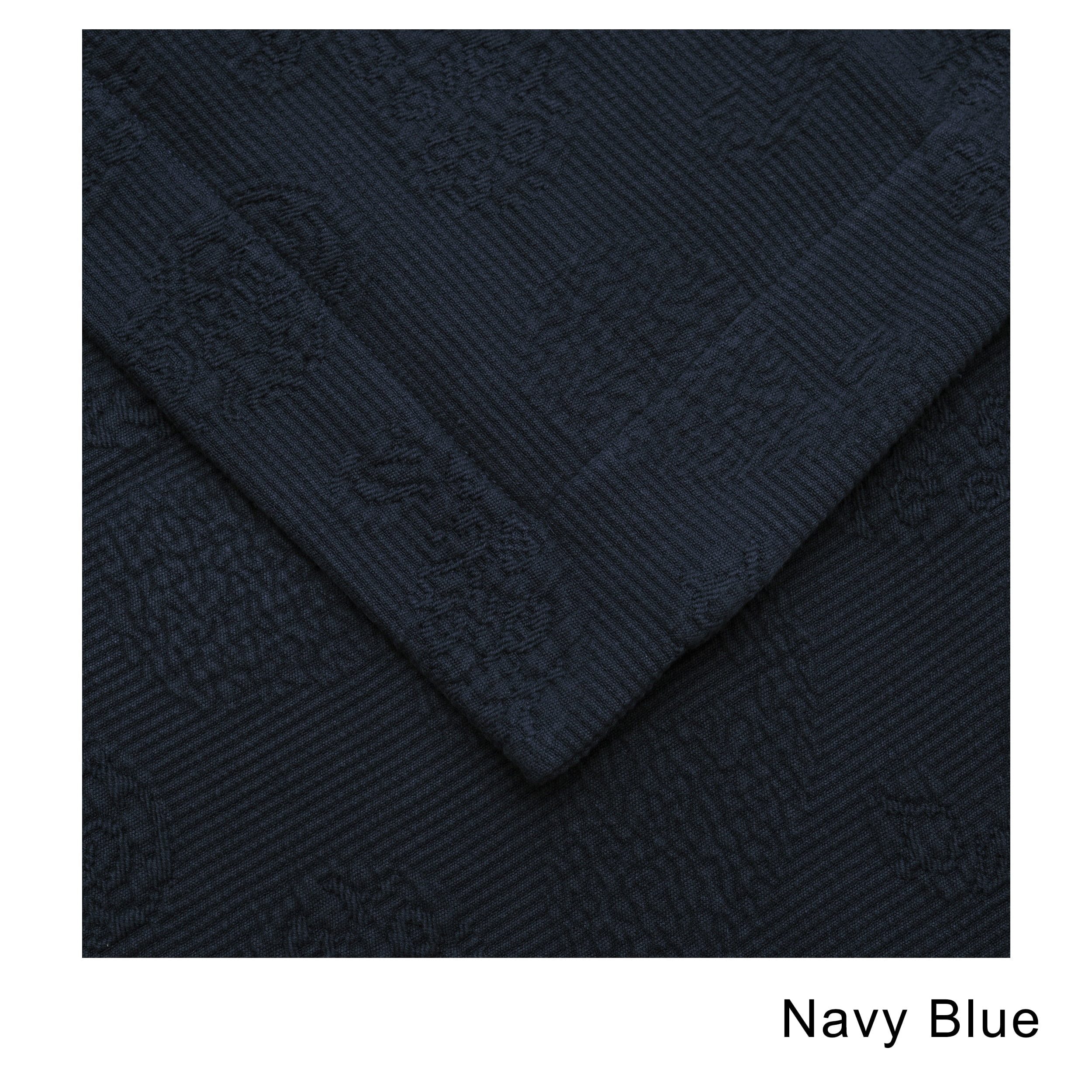 Superior Jacquard Matelasse Paisley Cotton Bedspread Set - Walmart.com