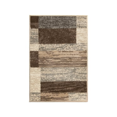 Well Woven Ruby Imagination Squares Modern Contemporary Cream Geometric ...