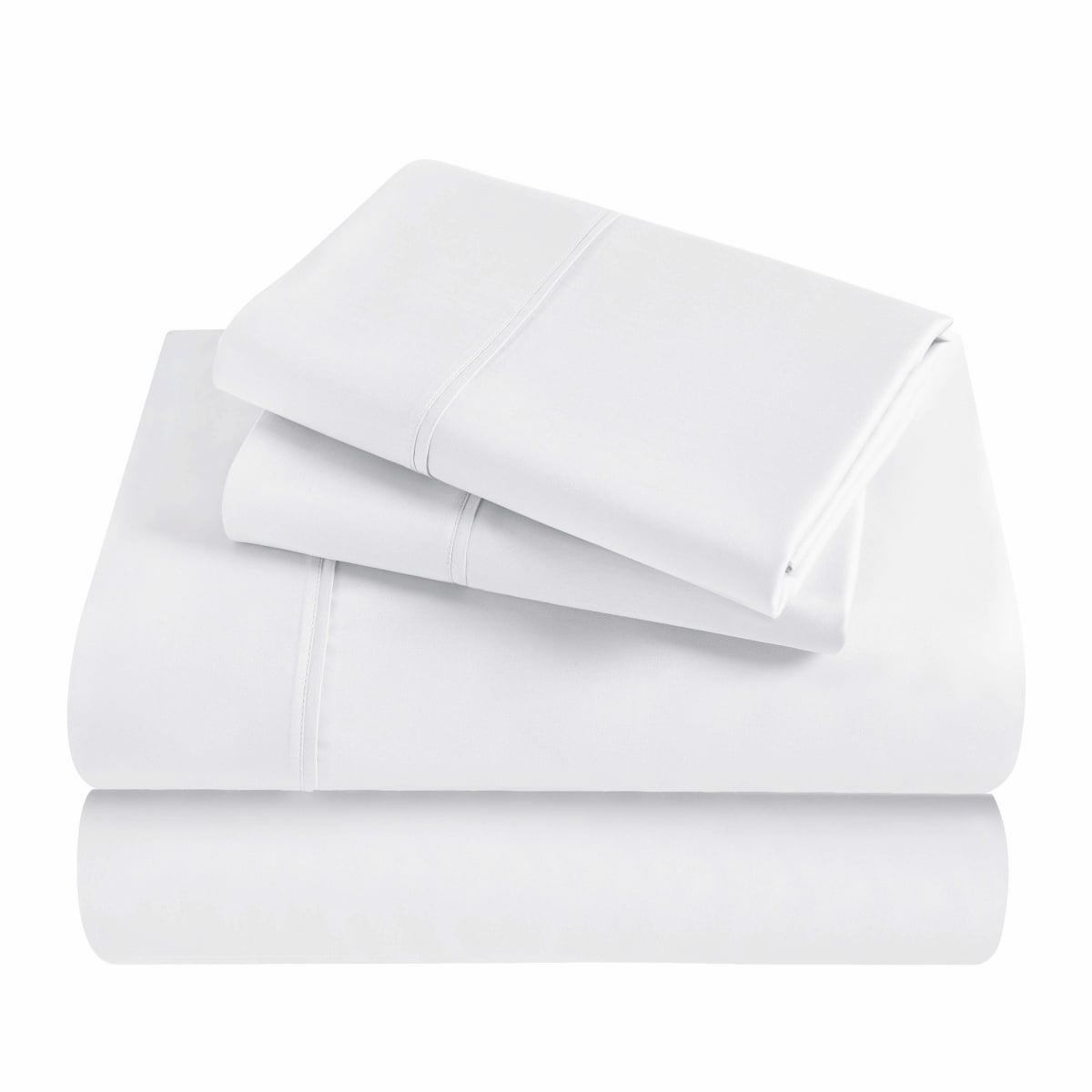 Superior Modal From Beechwood Lightweight White Sheet Set, Queen ...