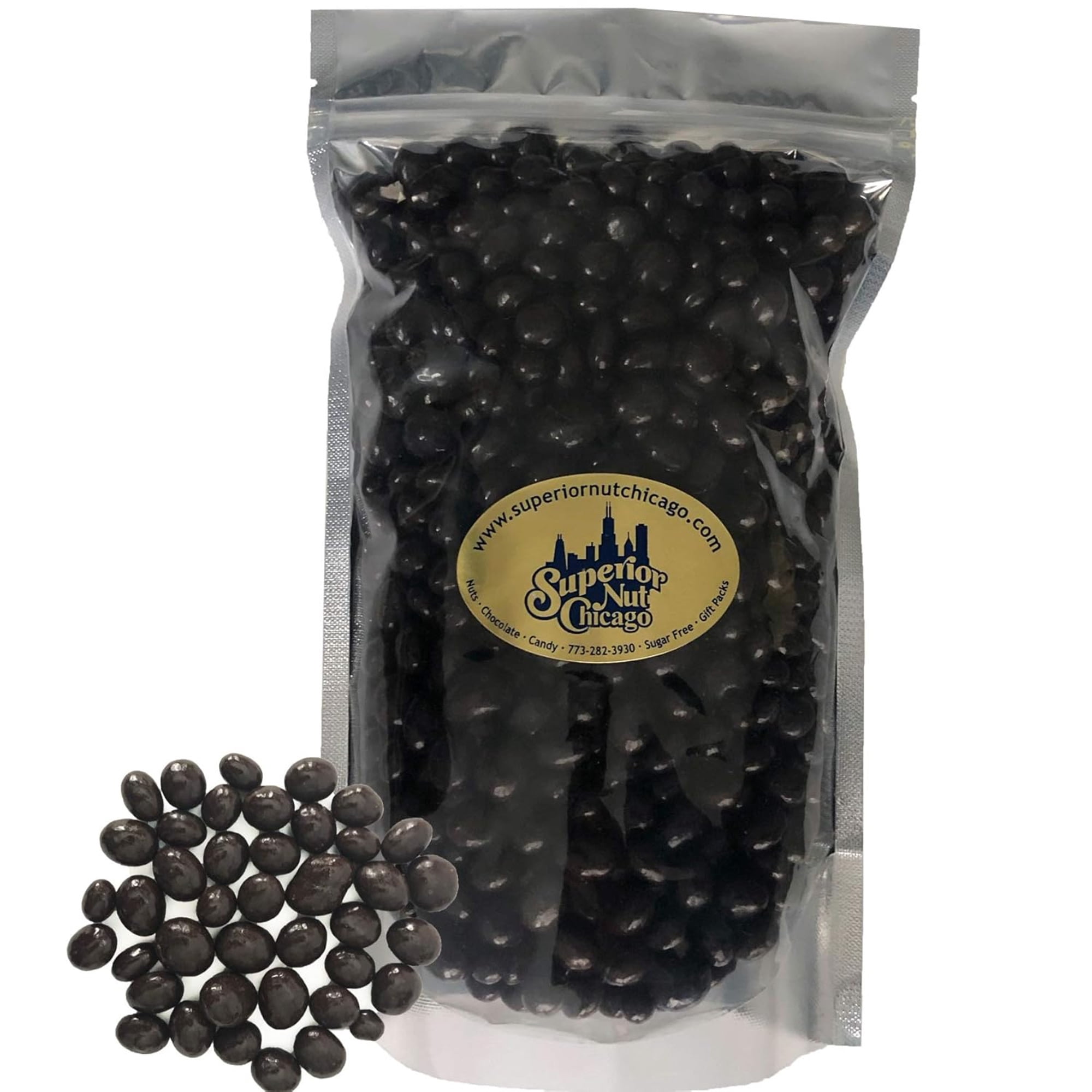 Superior Nut Chicago Dark Chocolate Covered Espresso Beans - Walmart.com