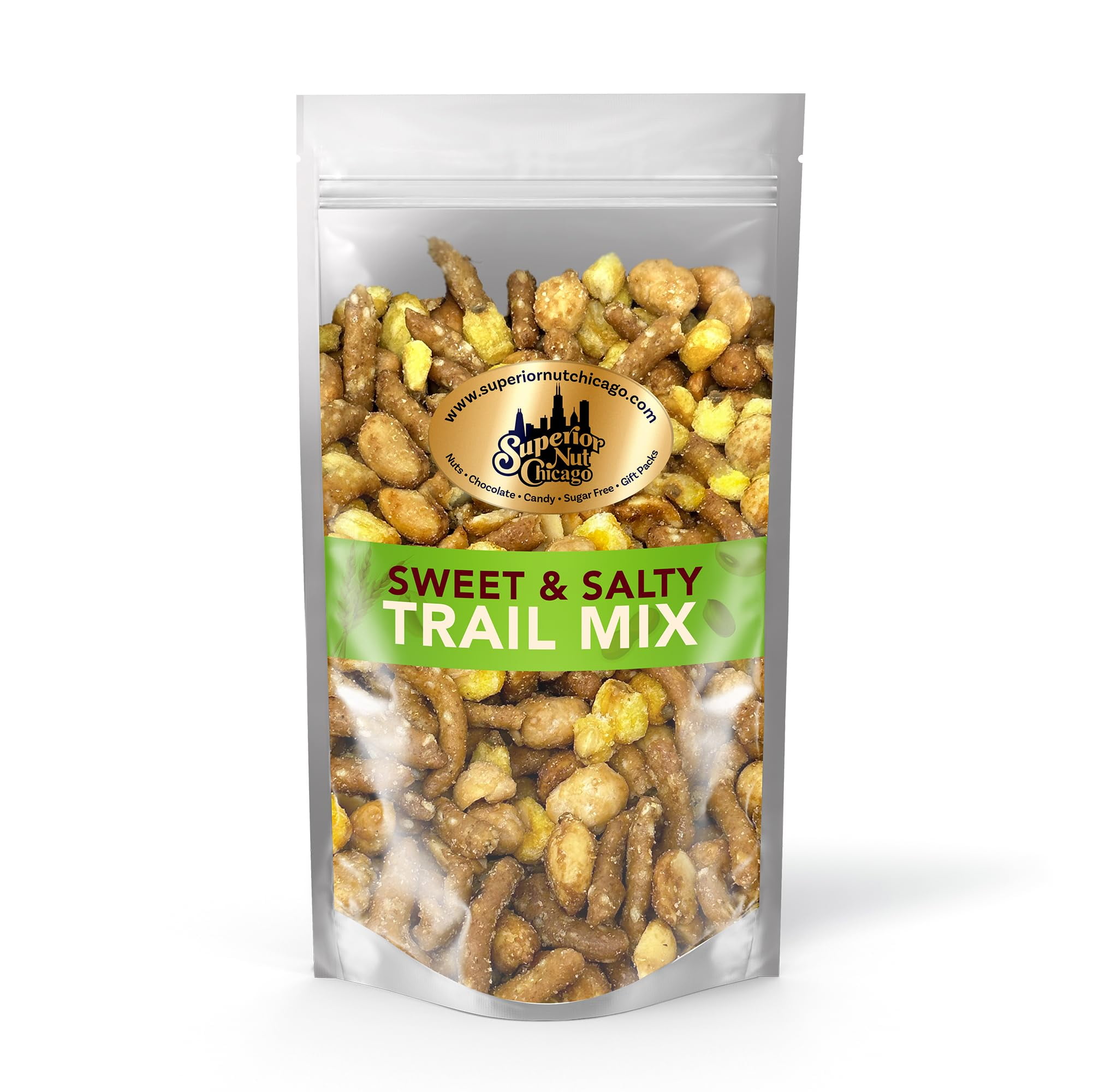 Superior Nut Chicago Sweet & Salty Trail Mix - Sweet Honey Roasted ...