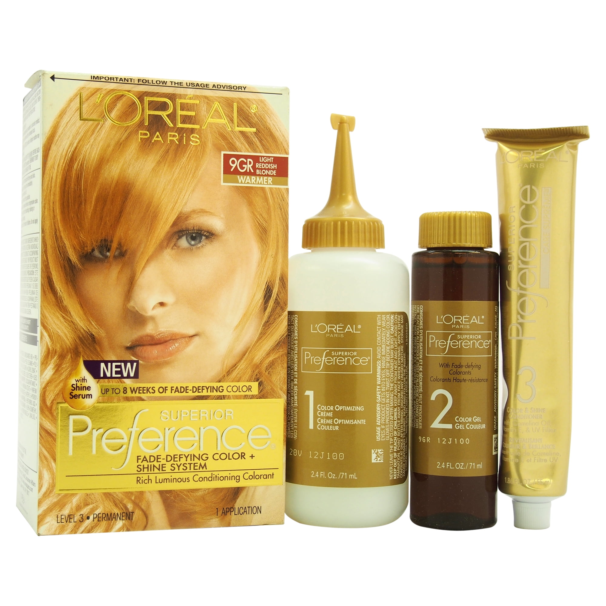 Superior Preference - 9GR Light Reddish Blonde (Warmer) by LOreal Paris ...