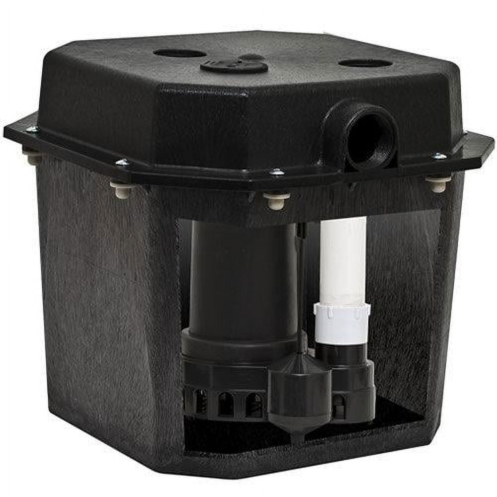 Superior Pump 92072 1/3 HP Pre-Assembled Submersible Remote Sink Drain ...