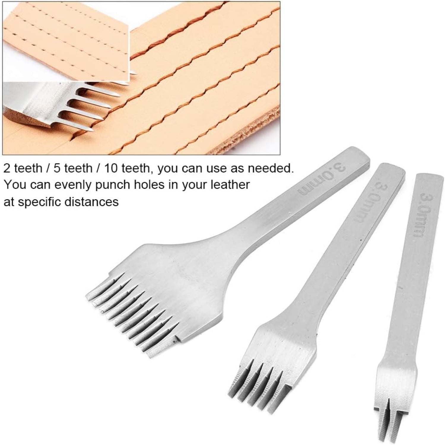 Superior Quality Exquisite Premium French Style Leather Stitching Tools ...