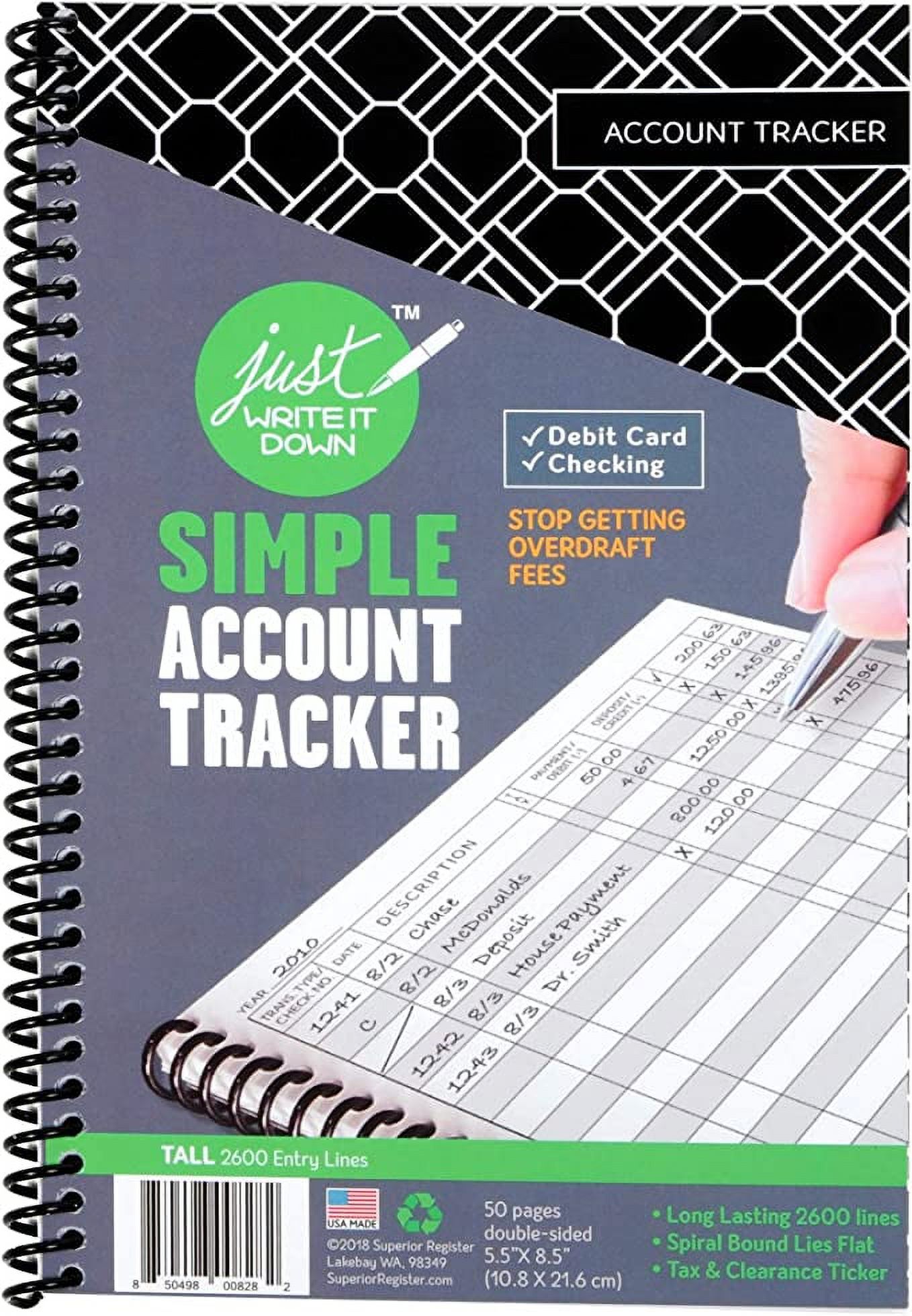 Boorum & Pease General Ledger Accounting Notebook, 300-Page, Business ...