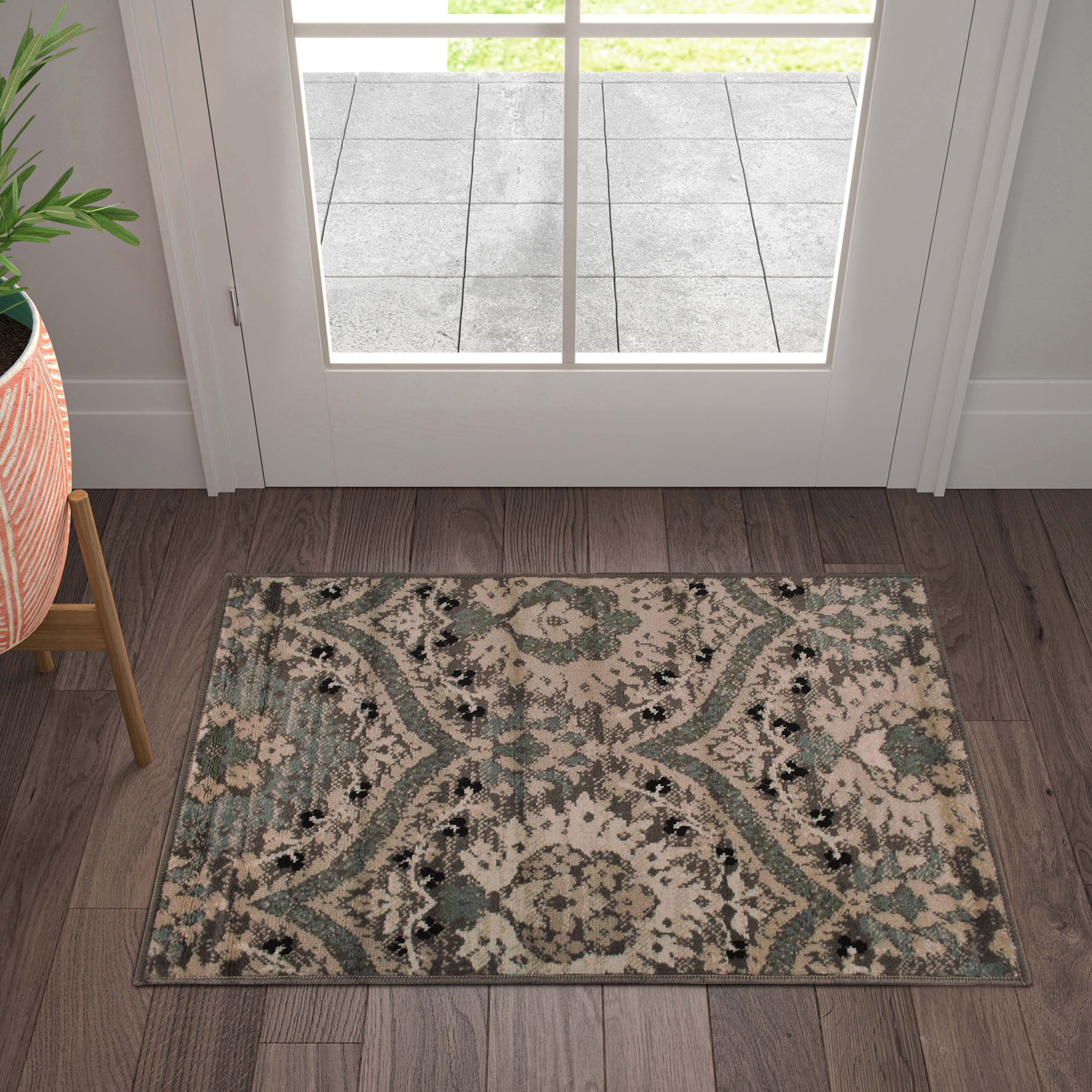 Superior Rockwood Geometric Indoor Area Rug, 2' x 3', Beige - Walmart.com