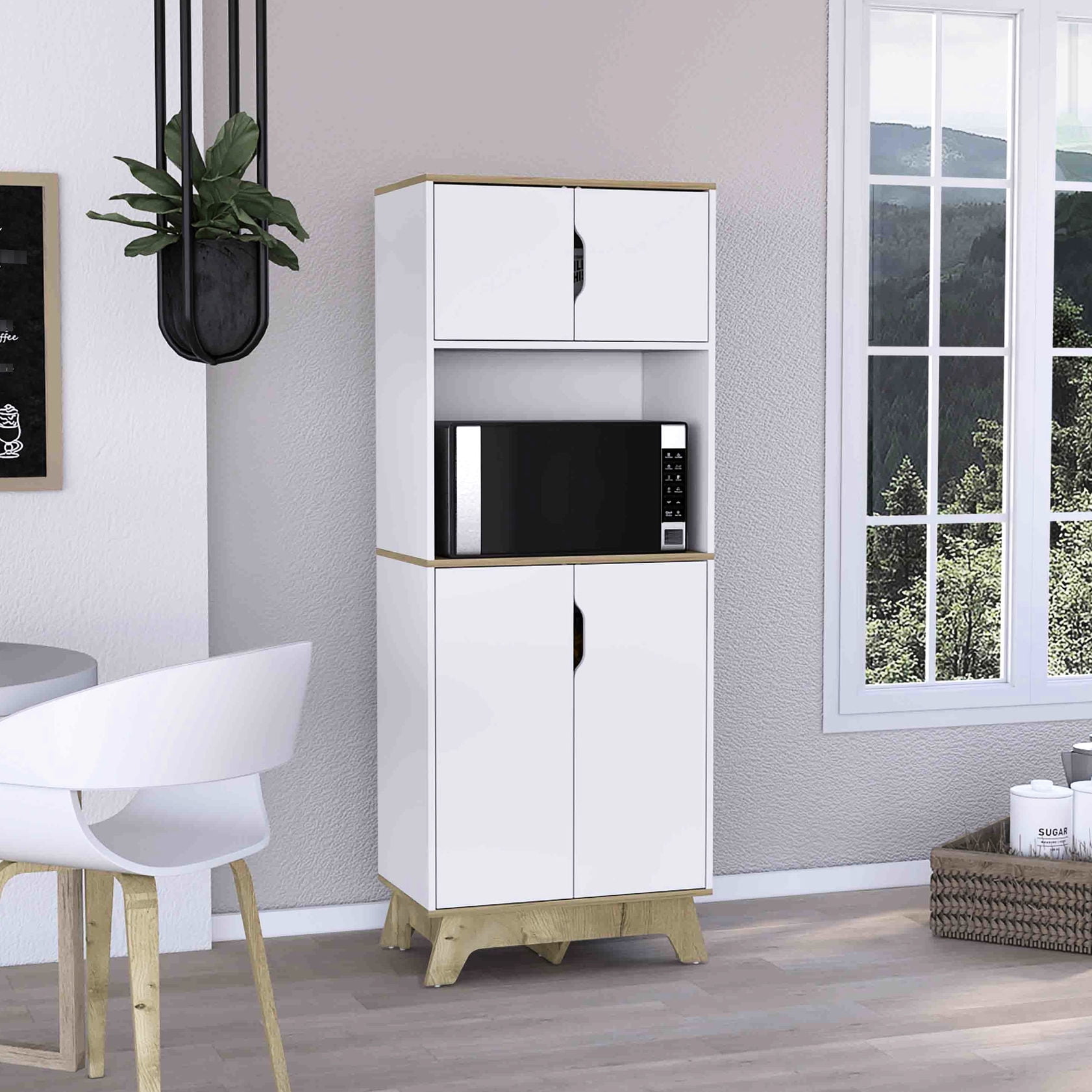 Superior Shelf Included | Modern Style Kitchen Cabinet for Countertop ...