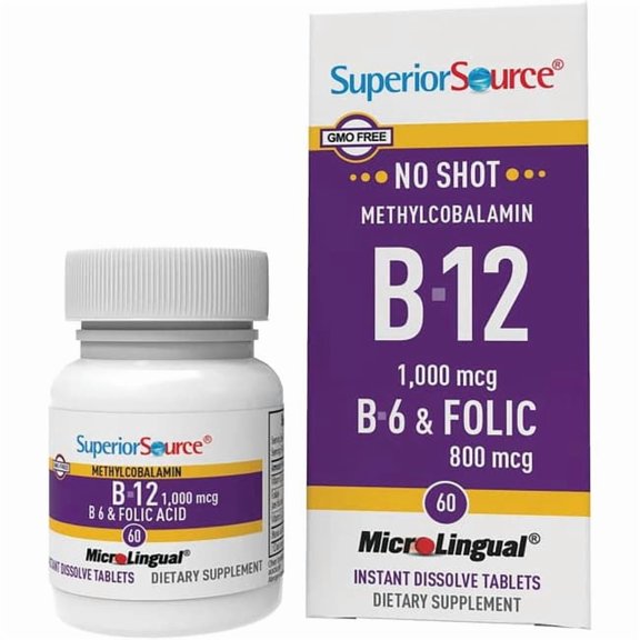 B12 1000MCG Supplements