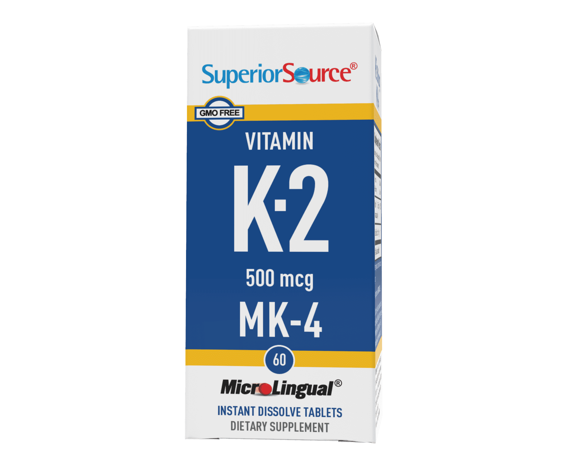 Superior Source Vitamin K2 MK-4 (Menaquinone-4) Quick Dissolve Tablets ...