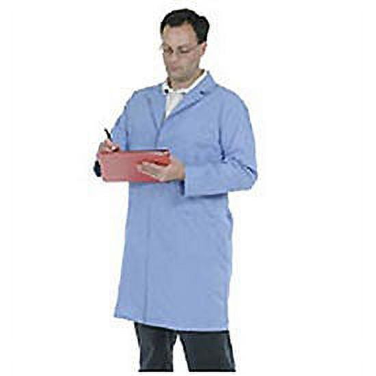Superior Surgical 473-S Unisex Microstatic Esd Lab Coat Blue, S ...