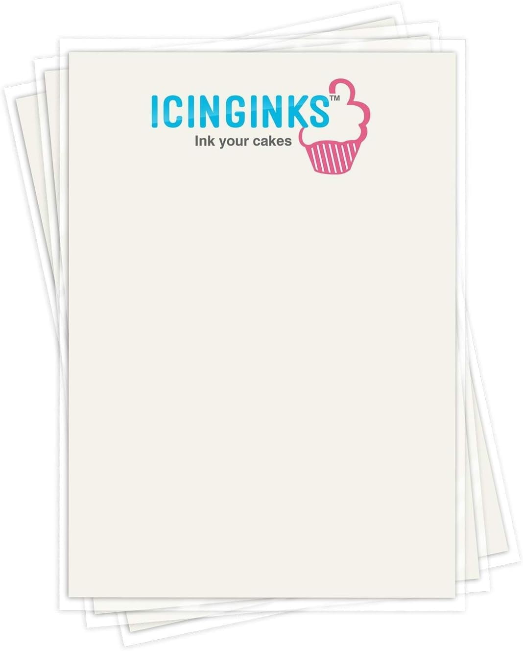 Superior THIN Edible Frosting (8.5" X 11") Pack - 24 Cake Icing ...