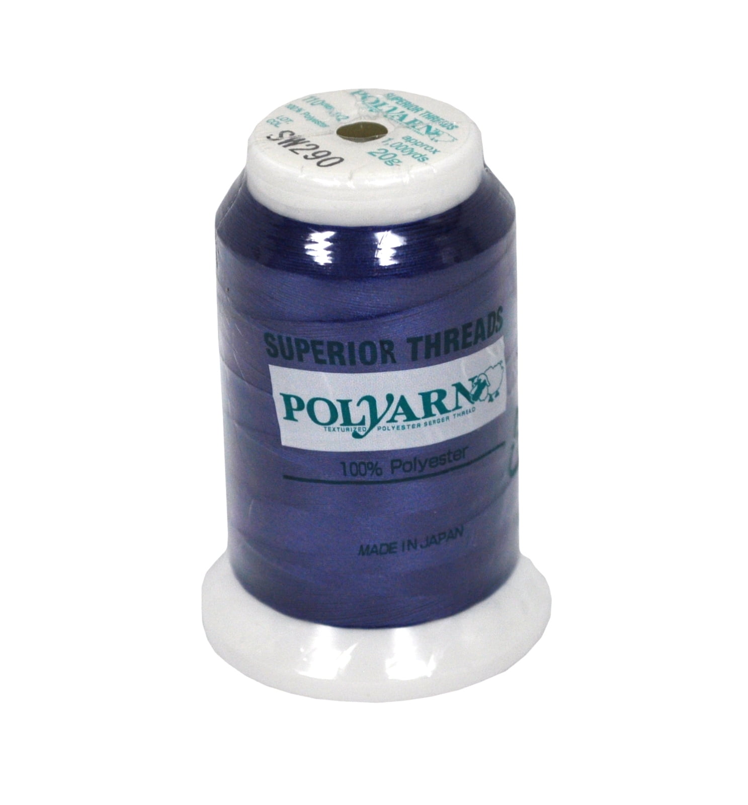 Superior Threads Polyyarn Blue Textured Polyester Serger Thread ...