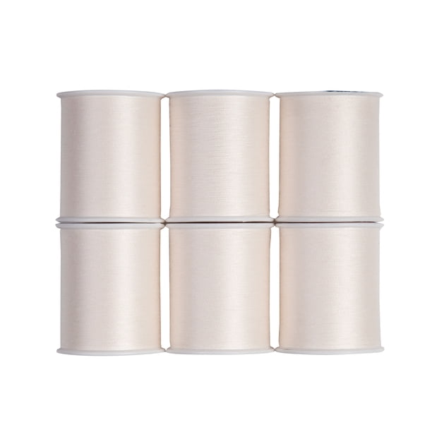 Superior Threads Sew Complete Polyester Sewing Quilting Thread 300 Yard Spool 6-Pack (Natural ...