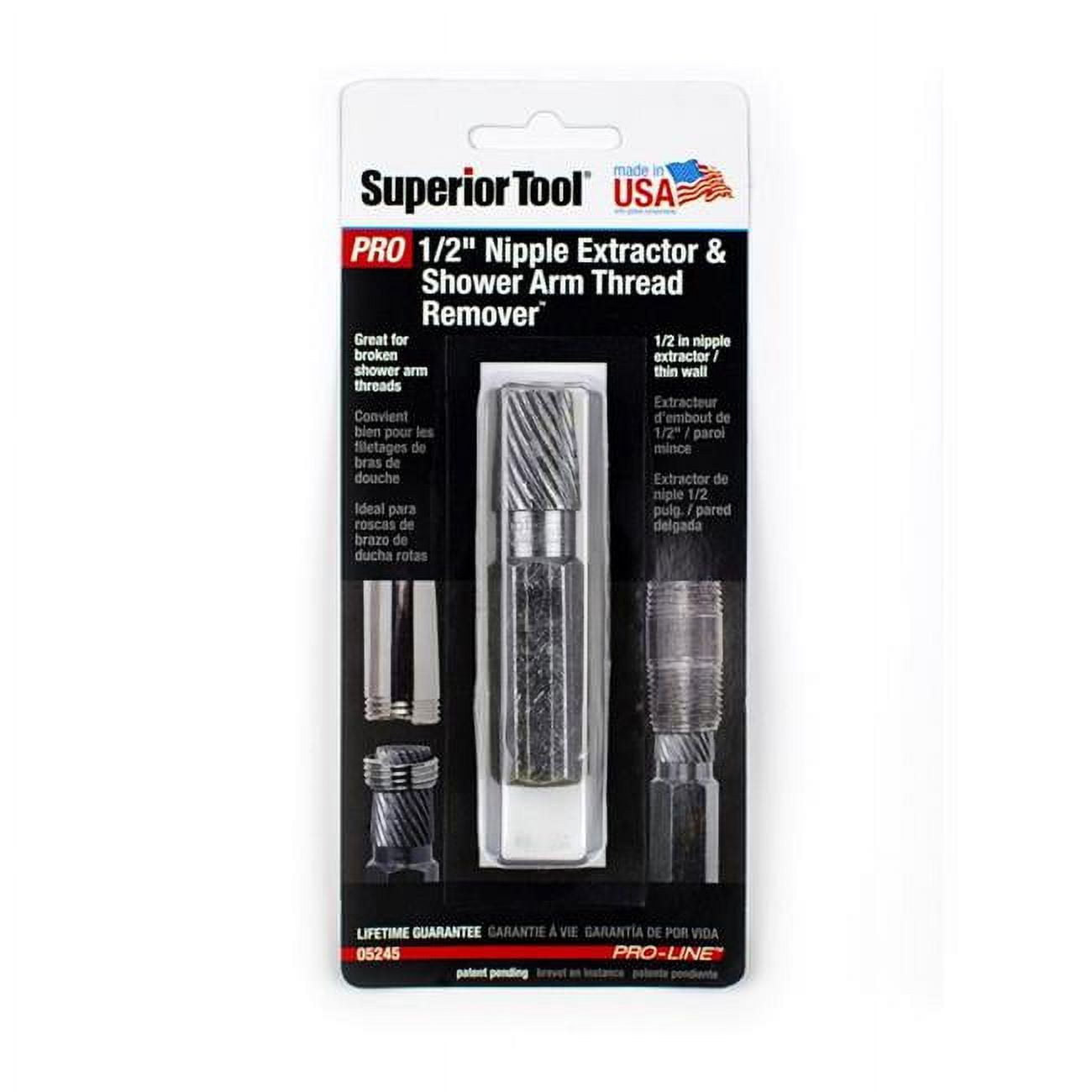 Superior Tool 0.5 in. Nipple Extraxtor Set - Walmart.com