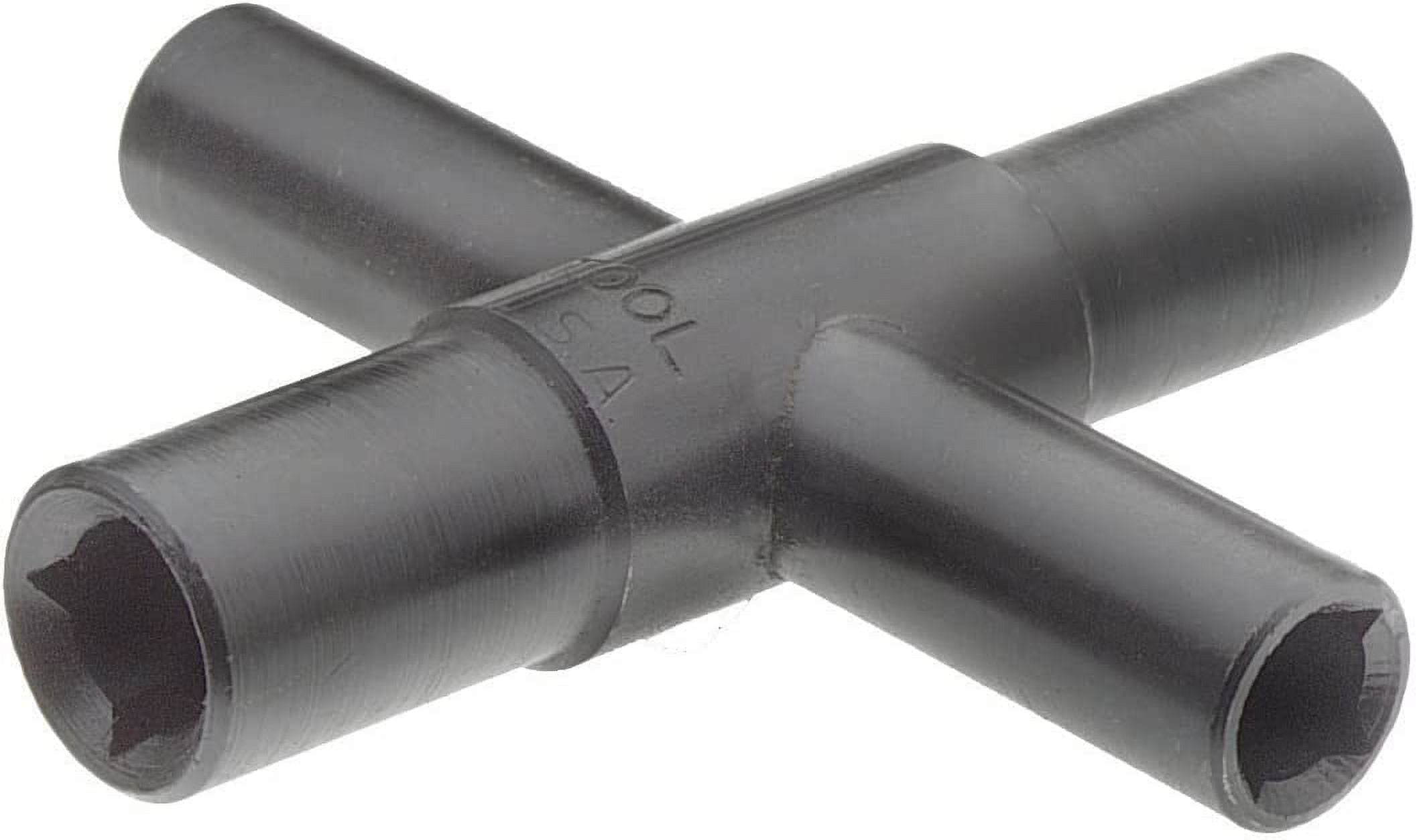 Superior Tool 03960 4-Way Key-Fits Stopcocks, Sillcocks, and Valves ...