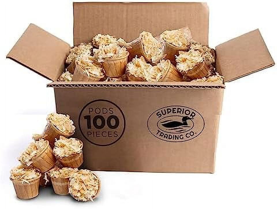 Superior Trading Fire Starter Pods in Carton Box - Fire Starters for ...