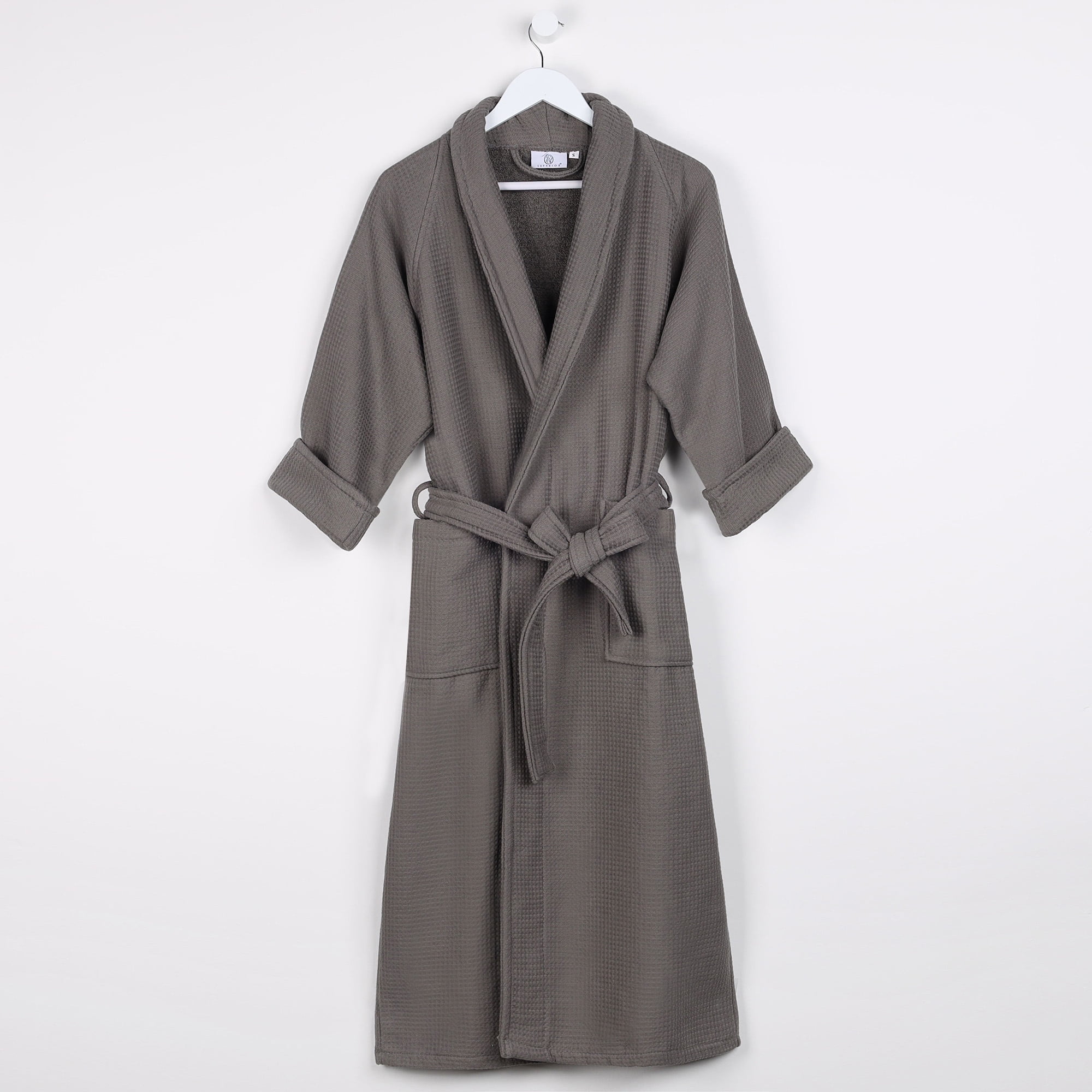 Superior Long-Staple Combed Cotton Terry Cloth Bath Robe, Unisex Adult ...