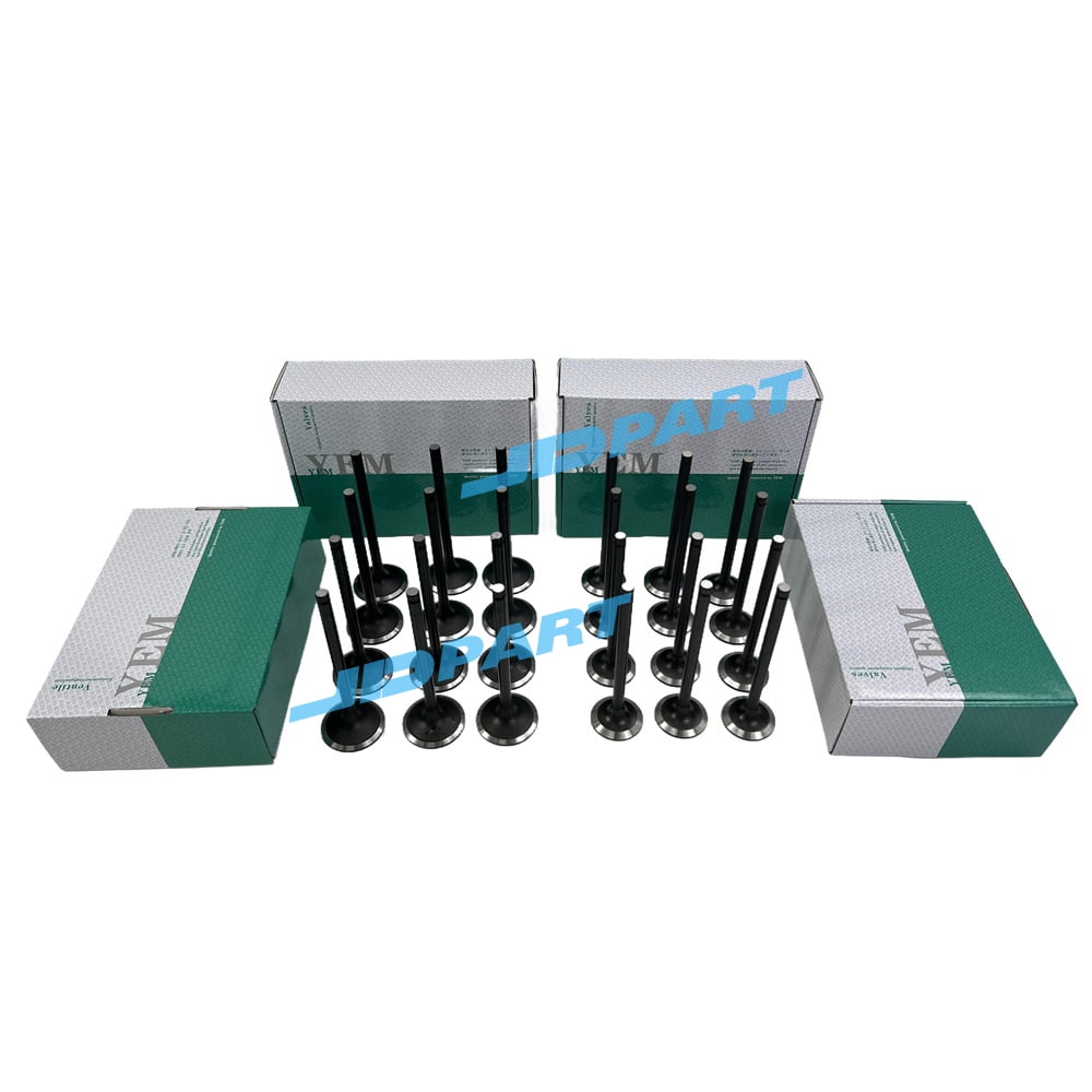 Superior quality 24 PCS DL08 Intake and Exhaust Valve For Doosan ...