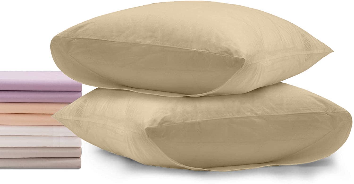 Superity Linen Pillow Cases Queen Size - Envelope Enclosure - 2 Pack ...