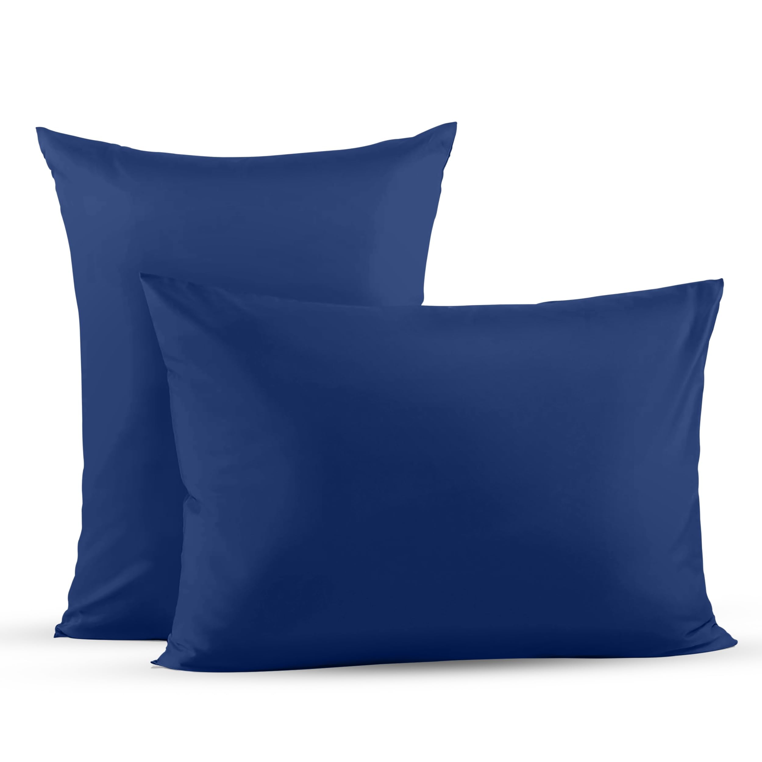 Superity Linen Pillow Cases Standard Size - Envelope Enclosure - 2 Pack ...