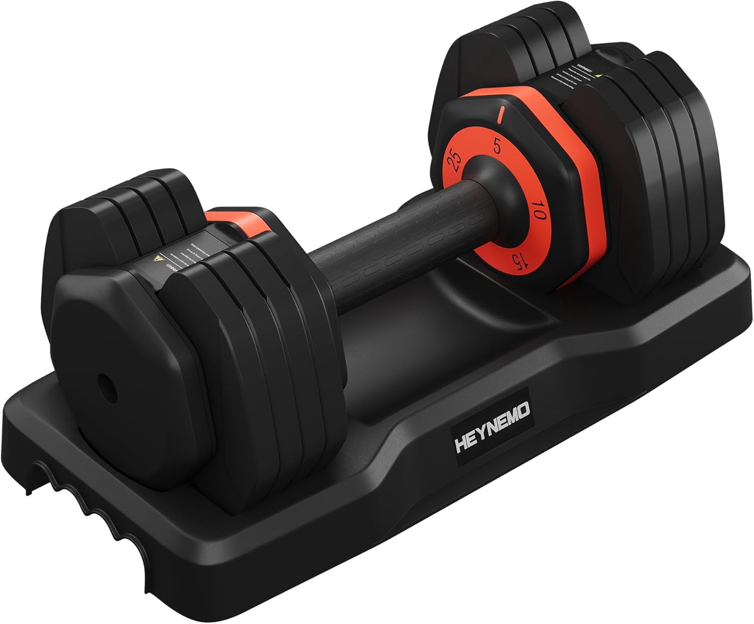 Superjoe Adjustable Dumbbell Single, 5LB to 25LB Adjustable Dumbbells ...