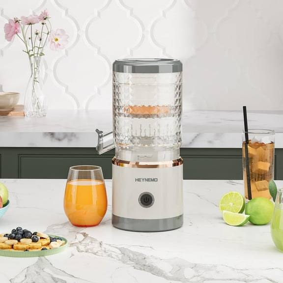 Electric Citrus Juicer, Rechargeable Juicer Machine with USB Cable and ...