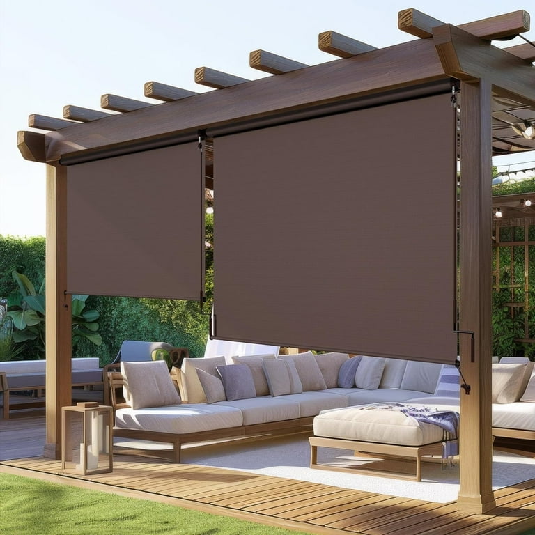 Outdoor Shades Roll Up Blinds Patio Paradise Shades Roll Up Outdoor