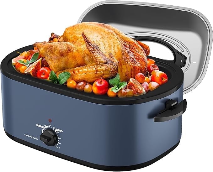Superjoe Roaster Oven 28 Quart, Electric Roaster Oven with Visible ...