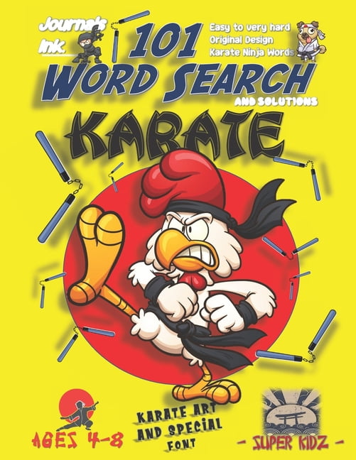 Superkidz - Karate Word Search for Kids: 101 Word Search for Kids ...