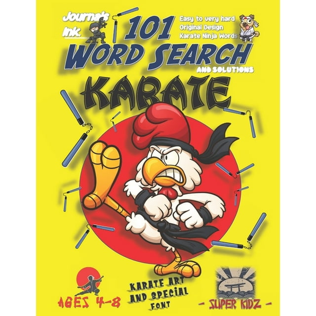Superkidz - Karate Word Search for Kids: 101 Word Search for Kids ...