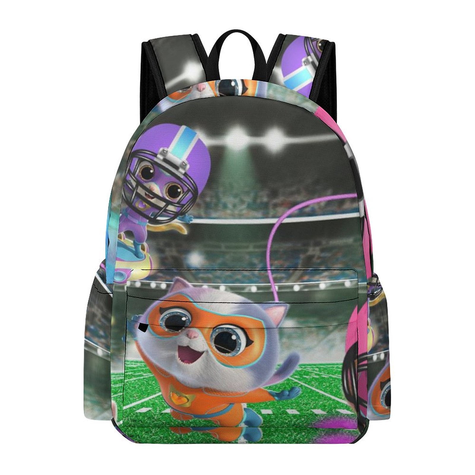 Superkitties Cartoon Schoolbag Backpack Daypack Student Satchel Bookbag ...