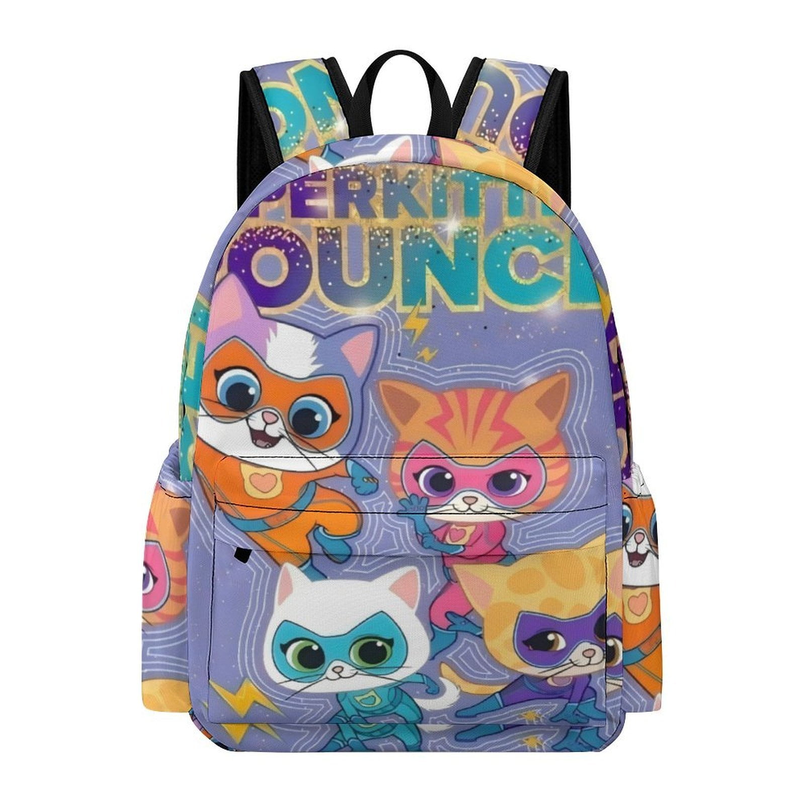 Superkitties Cute Anime Travel And Hiking Backpack 42x30x15cm - Walmart.com