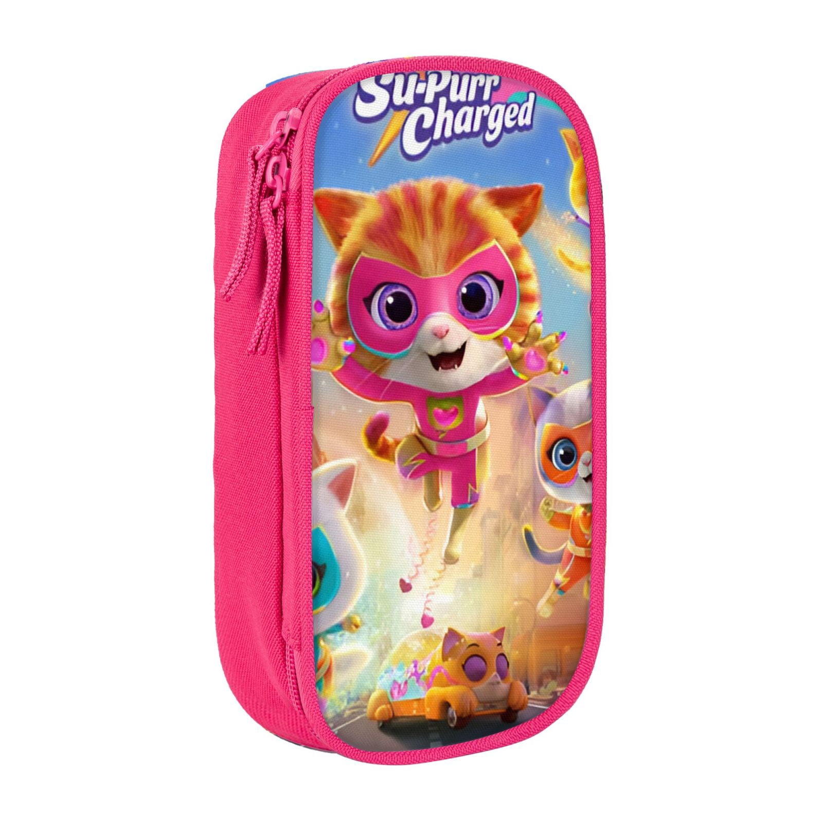 Superkitties Poster Pencil Case Large Capacity Pencilcase Double-layer ...