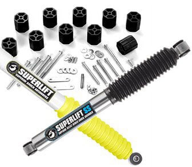 Superlift | 058-2 | 5" Rear Lift Blocks | 2-Piece Set | Universal ...