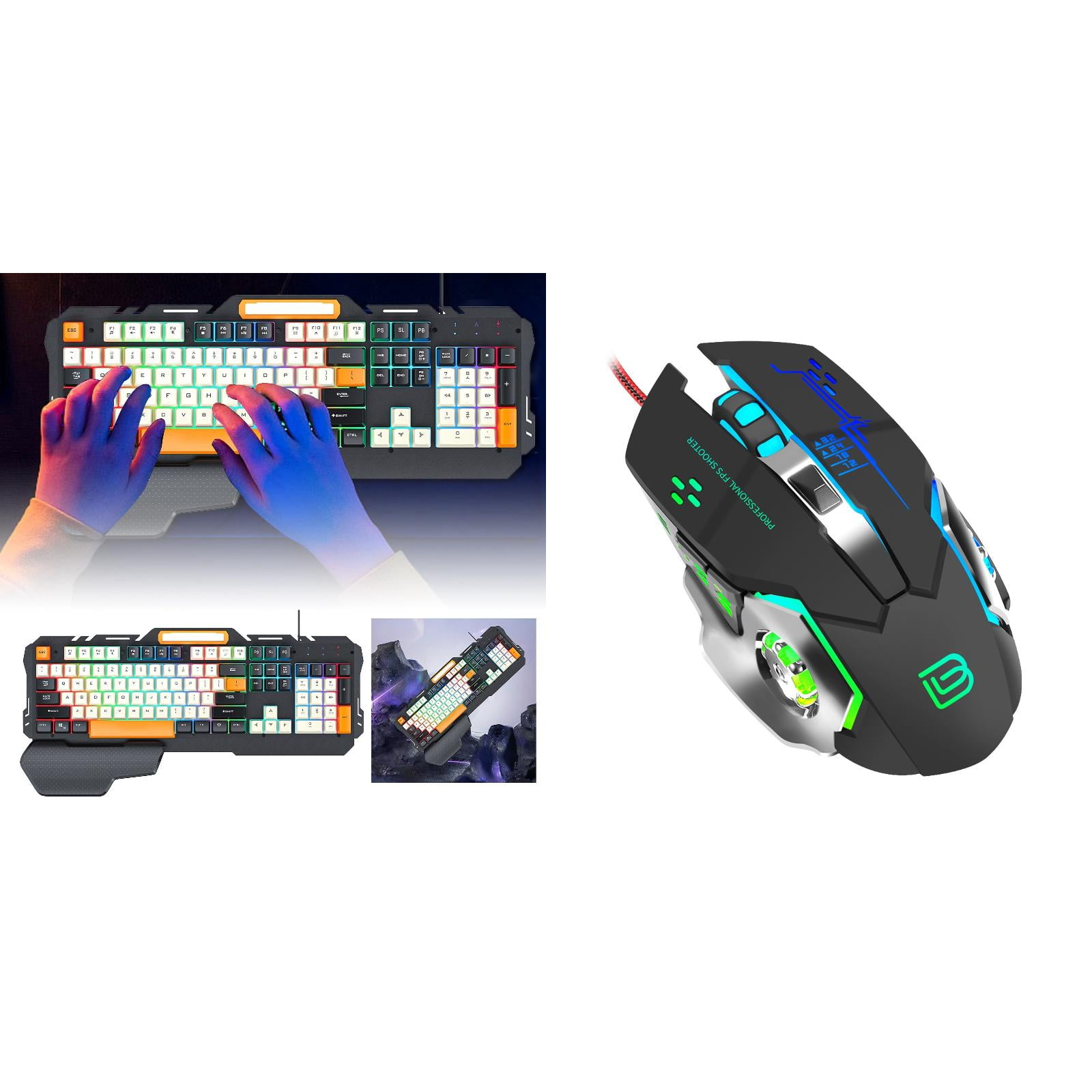 Superlight Mouse Drag Paracord With Windows Mac Metal Backlit Wrist ...