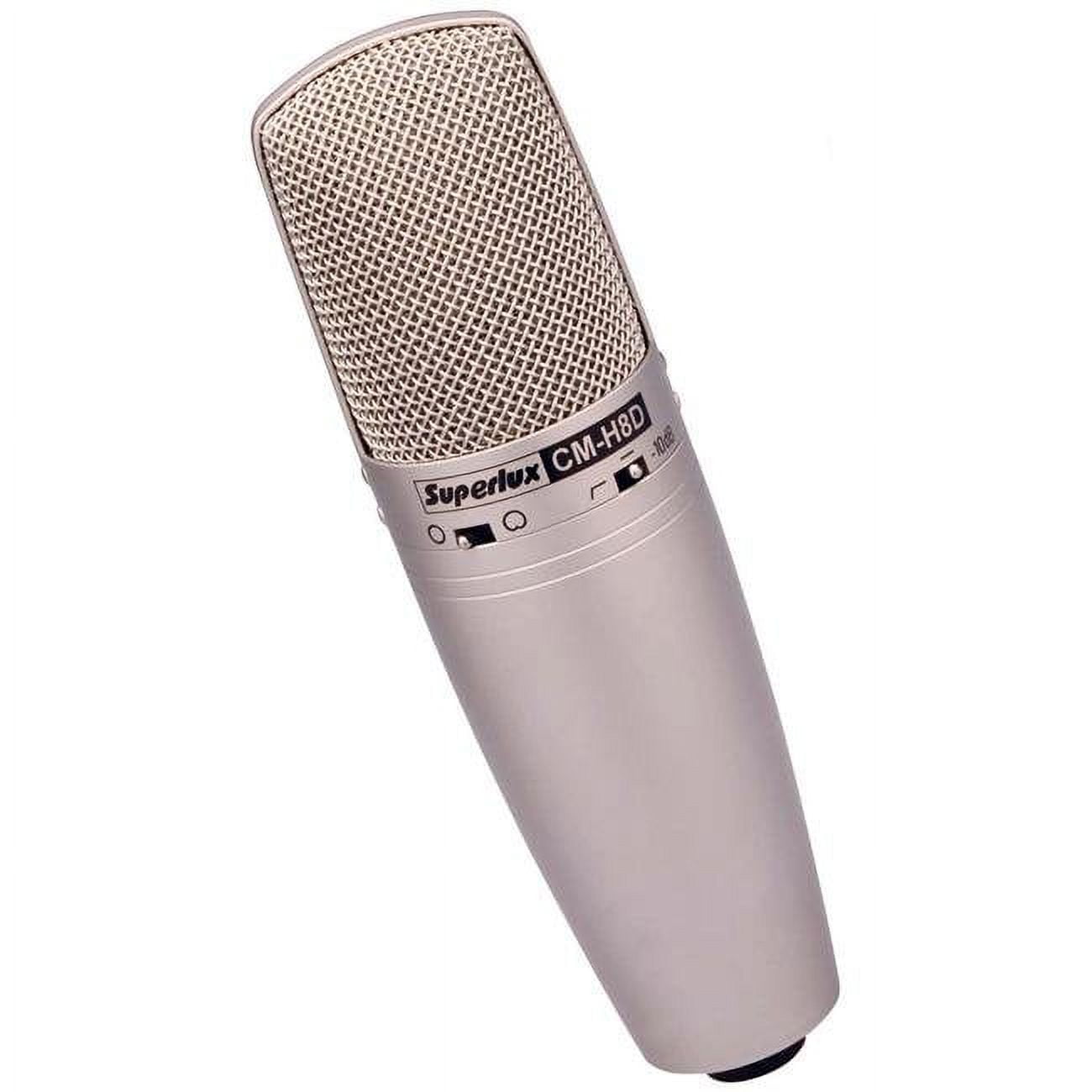 Superlux SPLX-CM-H8D Studio Tube Mic - Omni-Cardioid Patterns - Walmart.com
