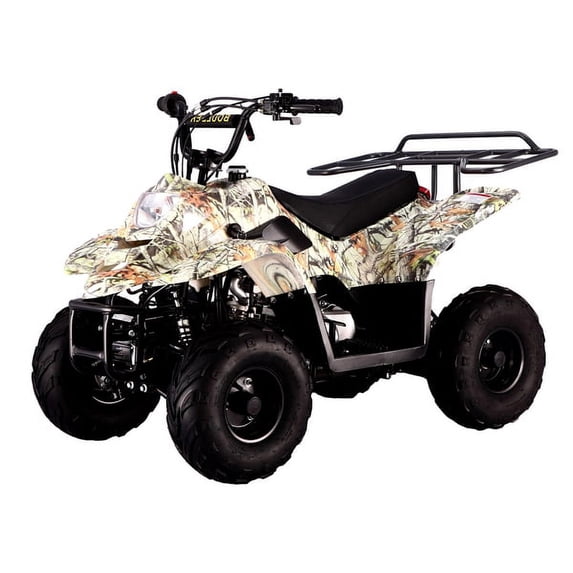 Supermach Kids Powered 110cc Gas 4 Wheeler Quad ATV - FREE Shipping ...