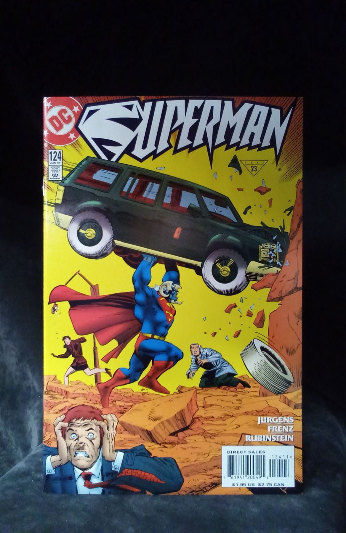 Pre-Owned Superman #124 1997 DC Comics Comic Book - Walmart.com
